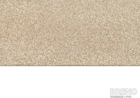 Breno Metrážový koberec GROOVE 830 béžový, šíře 400 cm, Béžová
