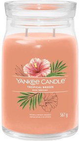 Yankee Candle – Signature svíčka Tropical Breeze (Tropický vánek) Velikost: velká 567 g