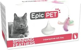 Epic Pet Hračka interaktivní točící bílá 8cm