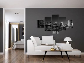 Obraz Brooklyn mostu v New Yorku (125x70 cm)