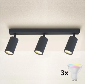 Brilagi - LED Stmívatelné bodové svítidlo SELE 3xGU10/6W/230V antracit