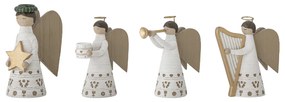 Vánoční figurky/svícny Lucia Angels - set 4 ks Bloomingville