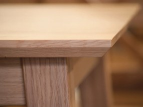 Stima Stůl Y-25 VARIANT Rozměr: 120x80 cm, Odstín: Dub Hickory, Odstín podnože: Bílá