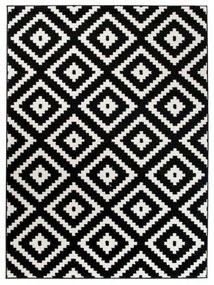 Kusový koberec Remund černý 140X190 140x190cm