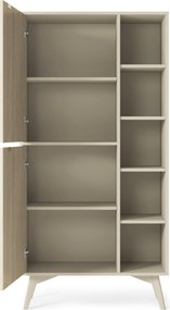 PSK Regál NATURAL, Písková/Scandi 80 cm