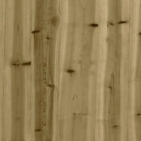 vidaXL Zahradní pohovka masivní borové dřevo [844673] Barva: Přírodní borovice