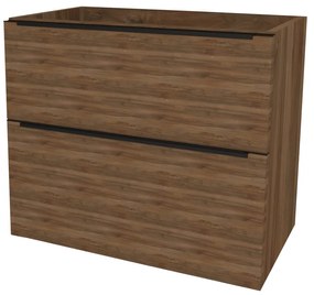 Mereo Mereo, Mailo, koupelnová skříňka 61 cm, černé madlo, Multidecor, CN590SBOPT2