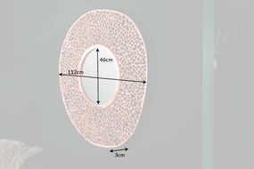 Nástěnné zrcadlo Lance L 112 cm měděné