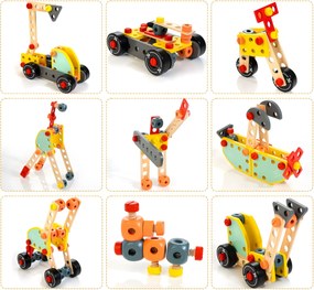 Dětská dílna WOODO ECOTOYS vícebarevná