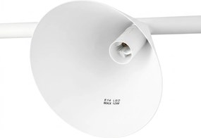 Sollux Lighting Lustr NOX 4L bílý