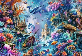 TREFL Puzzle Podvodní svět / 1500 dílků / 85 x 58 cm