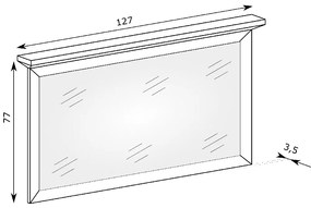 Ložnice Antica K | sestava A | 7 dílů | kraft zlatý