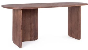 BIZZOTTO Jídelní stůl NAYANA hnědý 180x90 cm 0747006
