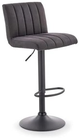 HALMAR H89 barová židle tmavě šedá