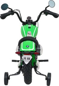 Elektrická motorka BMW R18 zelená