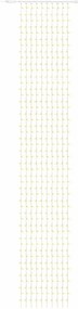 Easy Fix LED světelný závěs venkovní, 100 × 800 cm, teple bílá s FLASH, 700 diod, bílý kabel, IP67, prodlužovací