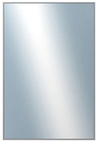 DANTIK - Zarámované zrcadlo - rozměr s rámem cca 80x120 cm z lišty Hliník šedá | P269-006 (7269006)