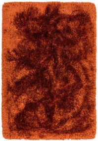 Kusový koberec jednobarevný Shaggy Plush Rust rezavý / hnědý Rozměr: 120x170 cm