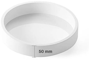 Silikonová dortová forma kulatá 200 / 50 mm