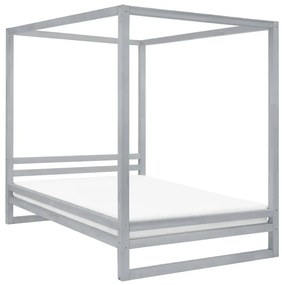 Benlemi Dvoulůžková postel BALDEE Zvolte barvu: Tmavě šedá, Rozměr: 160 x 200 cm