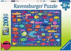 RAVENSBURGER Puzzle Rybí kamarádi XXL / 200 dílků