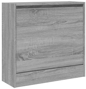 Botník šedý sonoma 60 x 21 x 57 cm kompozitní dřevo - Default Title
