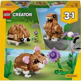 LEGO® Creator 3 v 1 31376 Roztomilý křeček s květinou / Počet dílků: 1