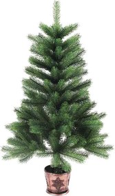 Vánoční stromeček s 150 LED diodami s stojanem Zelená 90 cm PE 3396303