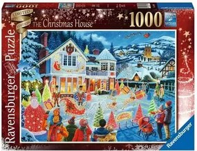 Ravensburger Vánoční dům / 1000 dílků / od 14 let