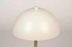 Stolní designová bílá lampa Montana White