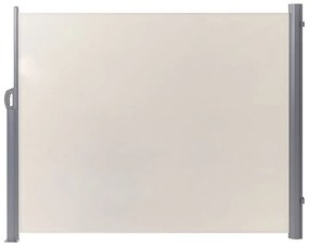 Zahradní boční markýza zatahovací 160 x 300 cm béžová DORIO Beliani