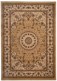 Spoltex, Kusový koberec Salyut beige 1566 A, 120x170, béžová, kancelář