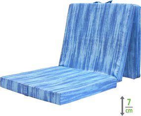 Idea Skládací matrace THOMMY 60x190 Barva potahu: Modrá