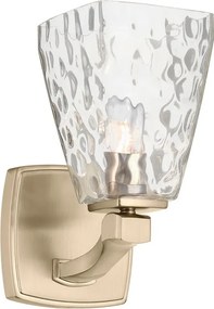 Nástěnné světlo do koupelny Elstead Marant IP44 Bronz/ čiré sklo