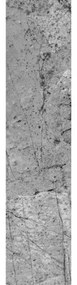 DS-014 Samolepící tapeta BETONOVÁ PODLAHA - samolepící dekorační pás| 60 x 260 cm | šedá, bílá, čern