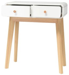 Bílý konzolový stolek Støraa Cassie