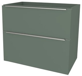 Mereo Mailo, koupelnová skříňka 61 cm, chrom madlo, Multidecor, Zelená Verde CN590SZEV1