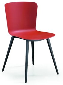 MIDJ - Plastová židle CALLA s kovovou podnoží II.