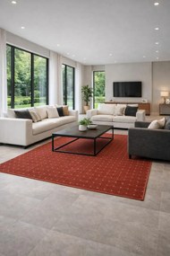 Kusový koberec Udinese terra, 60x110, oranžová, chodba / predsieň, Condor Carpets