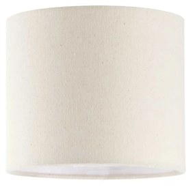Ideal Lux Nástěnné svítidlo SET UP + LED světlo, 16,5cm Barva stínidla: béžová, Montura: bílá