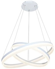 Závěsné LED svítidlo Ring, 2x LED 60w, 4000k, w