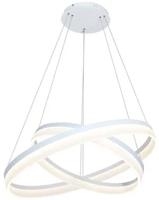 Závěsné LED svítidlo Ring, 2x LED 60w, 4000k, w