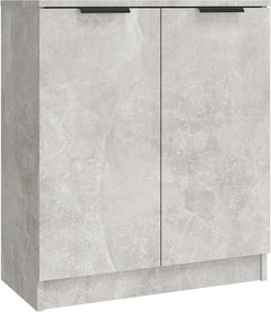 Příborníky 3 ks betonově šedé kompozitní dřevo 3115847