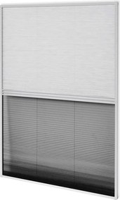 Plisovaná okenní síť proti hmyzu 160 x 80 cm se zastíněním 141131