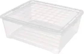 Curver Úložný box s víkem 10 l čirá / 34.2 x 29.7 x 12.5 cm