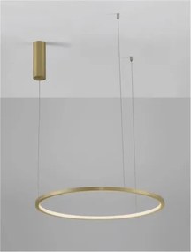 Závěsné LED svítidlo NOVA LUCE TARQUIN 37W 3000K 9345602 stmívatelné Triac