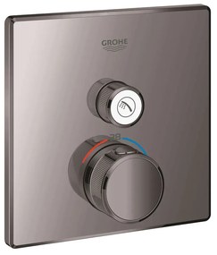 Grohe Grohtherm SmartControl - Termostatická sprchová baterie pod omítku s 1 ventilem, Hard Graphite 29123A00