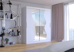 ADRK Furniture Posuvná skříň s zrcadlem MEDISON 180 ADRK-SW-MED-W-180