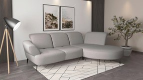 XXXLutz ROHOVÁ SEDAČKA, textil, světle šedá Sit & More - Sedací soupravy - 000144013257