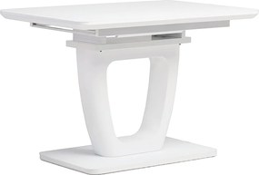Autronic Rozkládací jídelní stůl HT-430 WT Odstín: Bílá